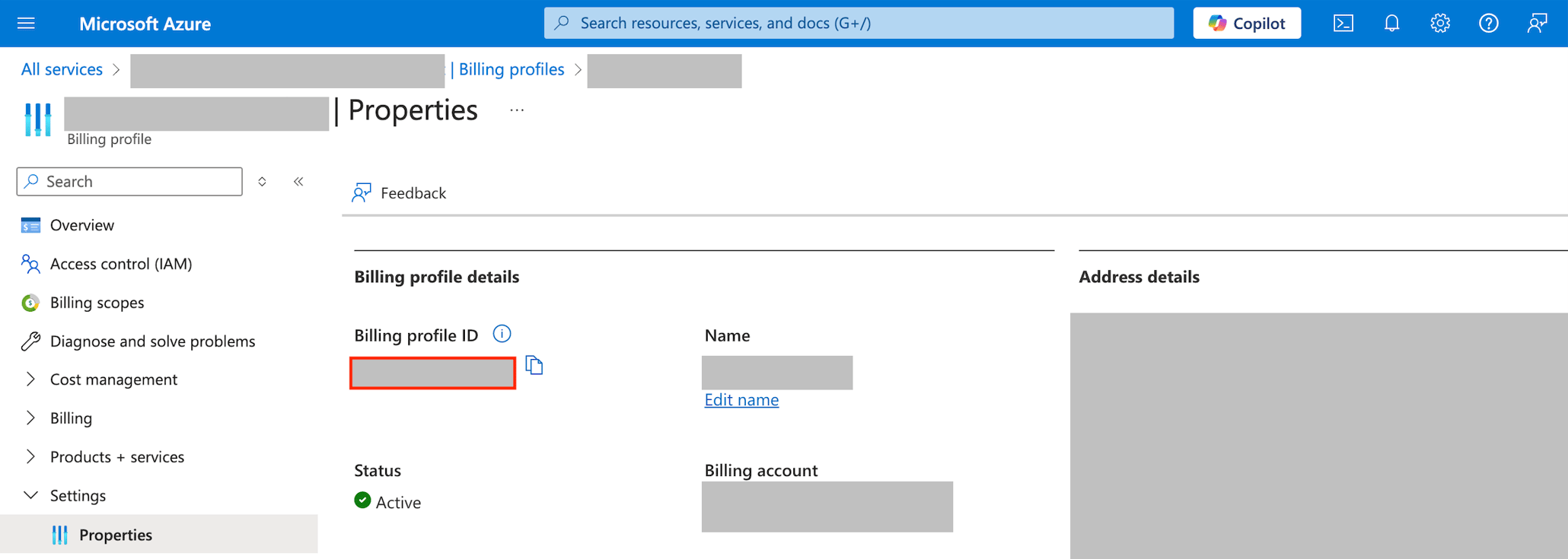 Where Do I Find the Details Required to Add an Azure Billing Scope?