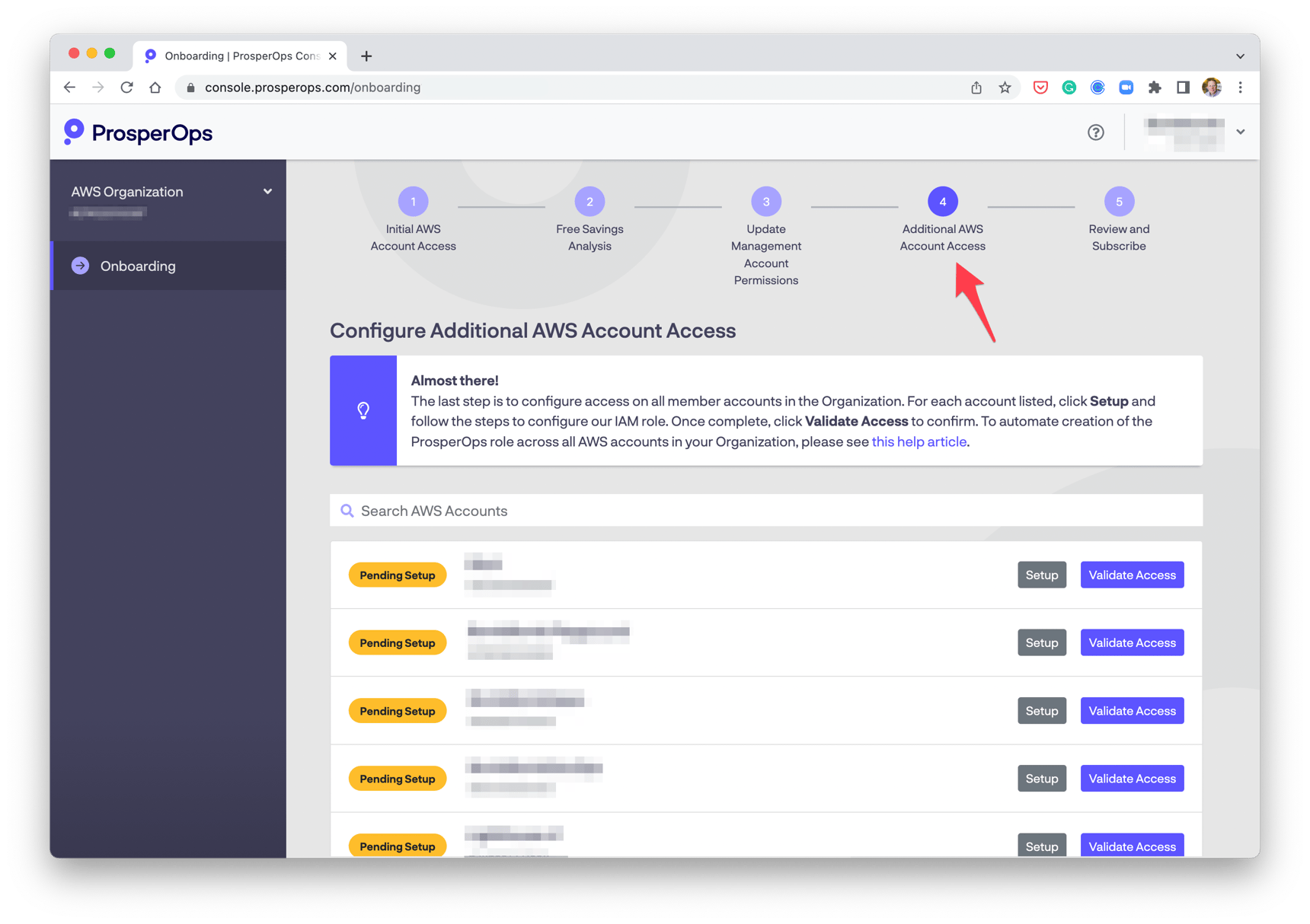 Deploying the ProsperOps IAM role via AWS CloudFormation StackSets