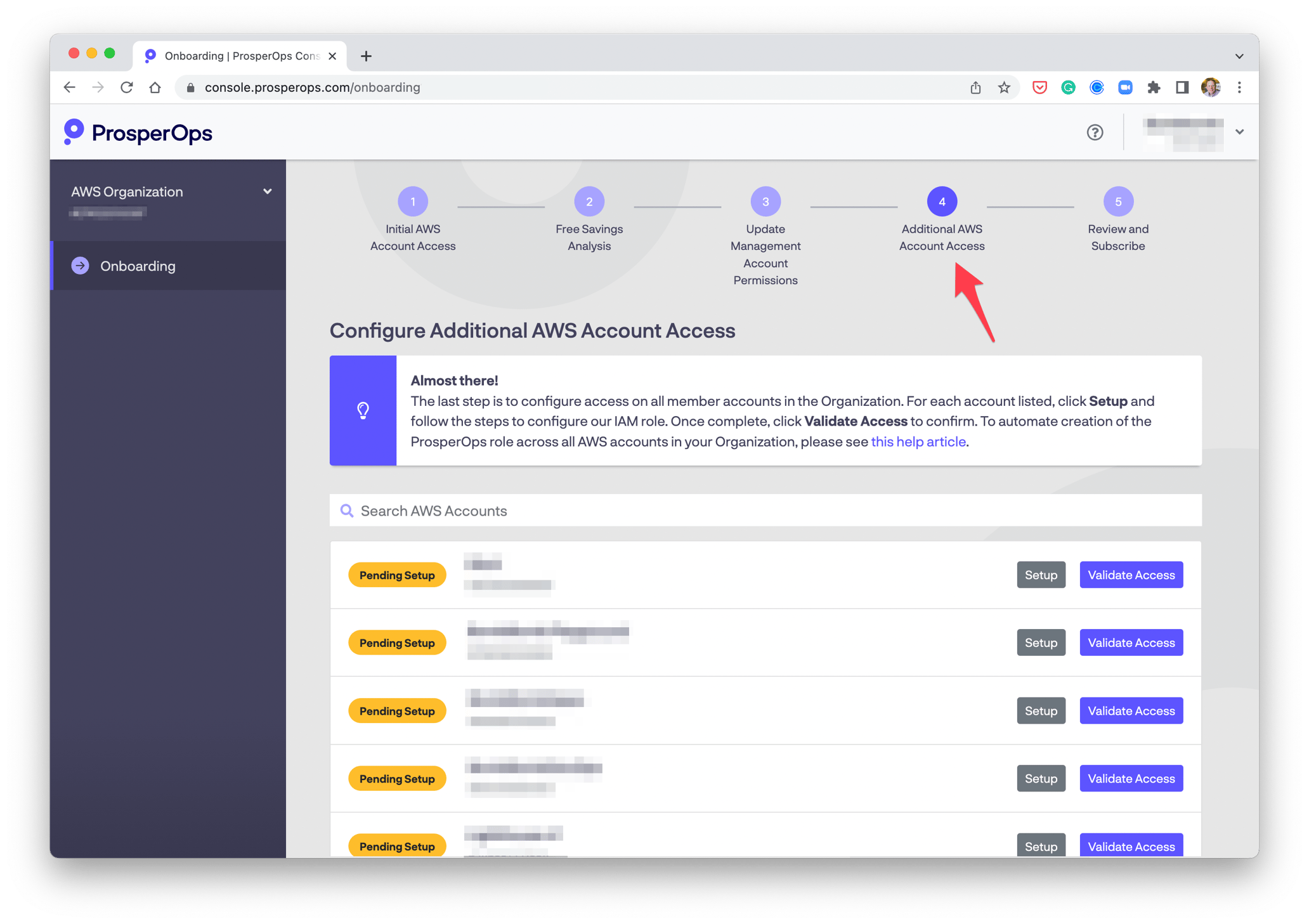 Deploying the ProsperOps IAM role via AWS CloudFormation StackSets